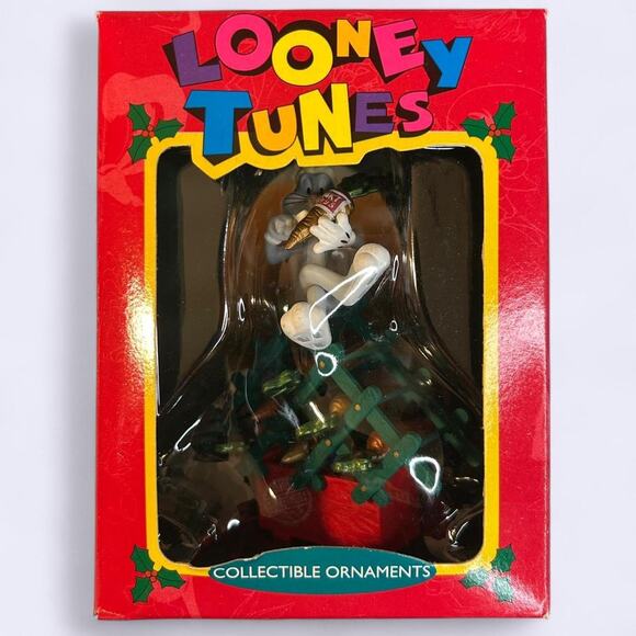Warner Bros. | Holiday | Vtg 995 Bugs Bunny Nib Christmas Ornament ...